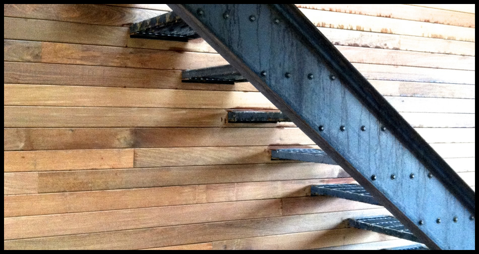 Steel Stair Stringer NAK Designs Missoula MT